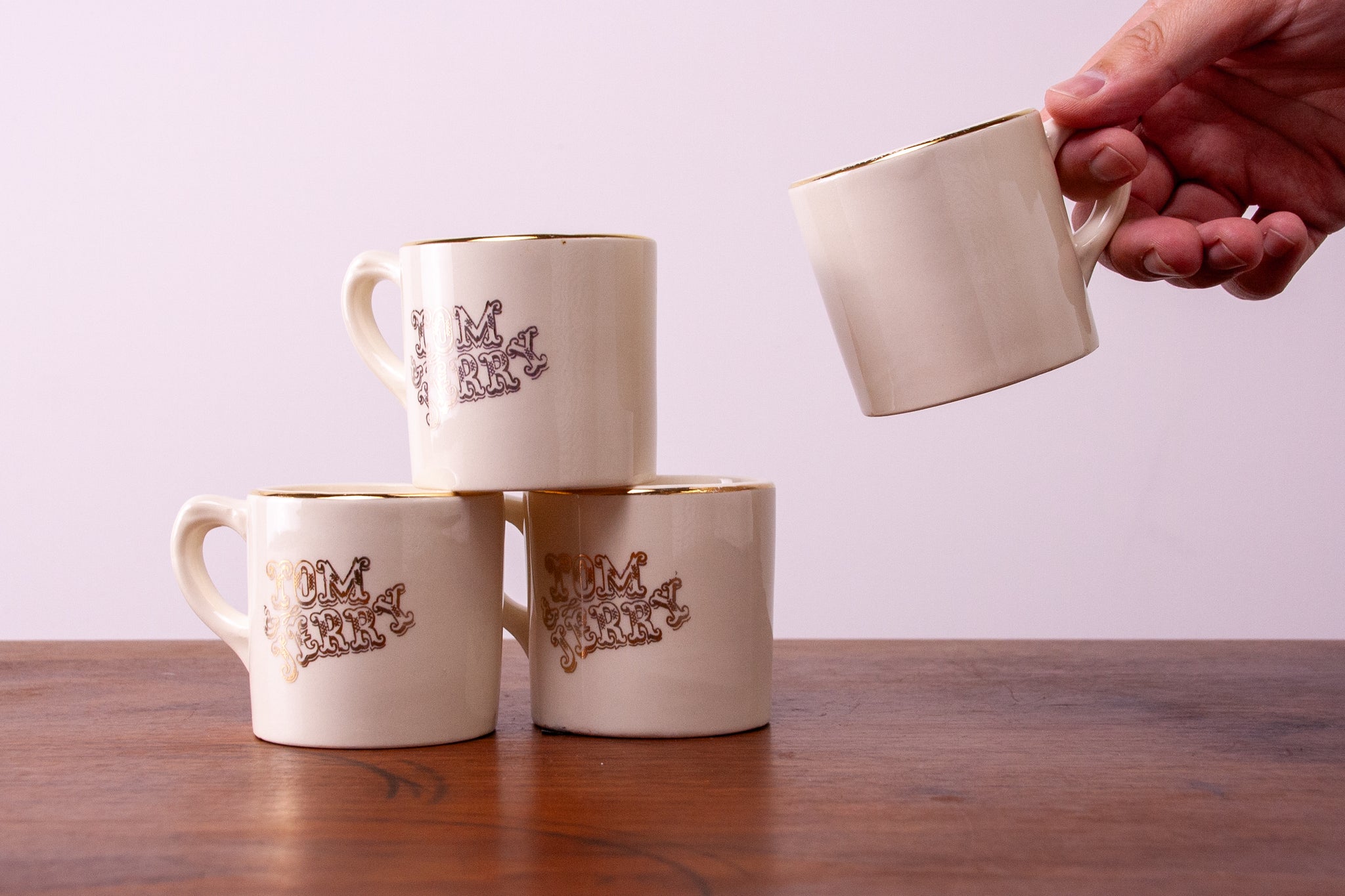 Tom & Jerry Punch Mugs (Set of 4)